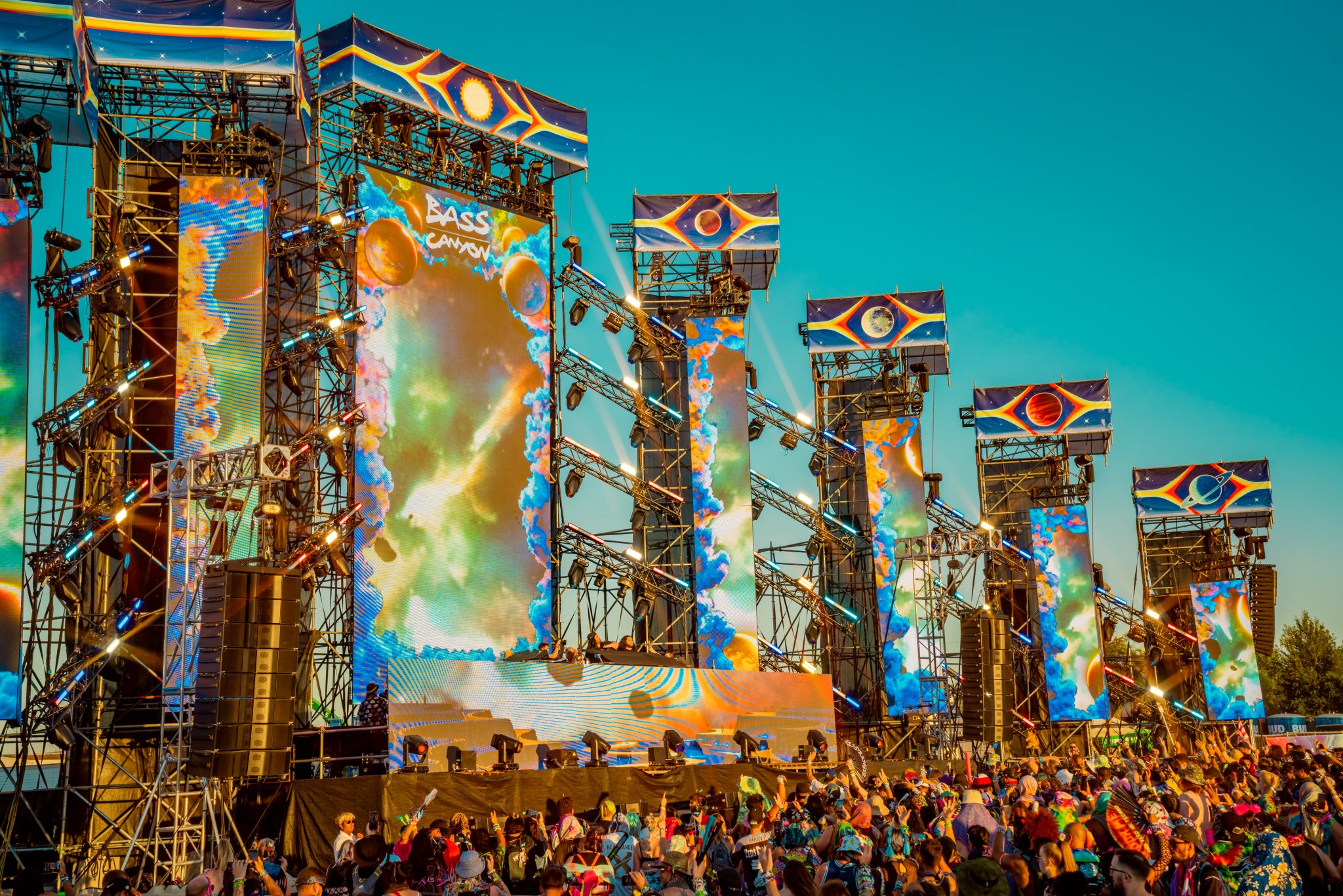 Excision Brings 'The Crater' to The Gorge for Bass Canyon 2025