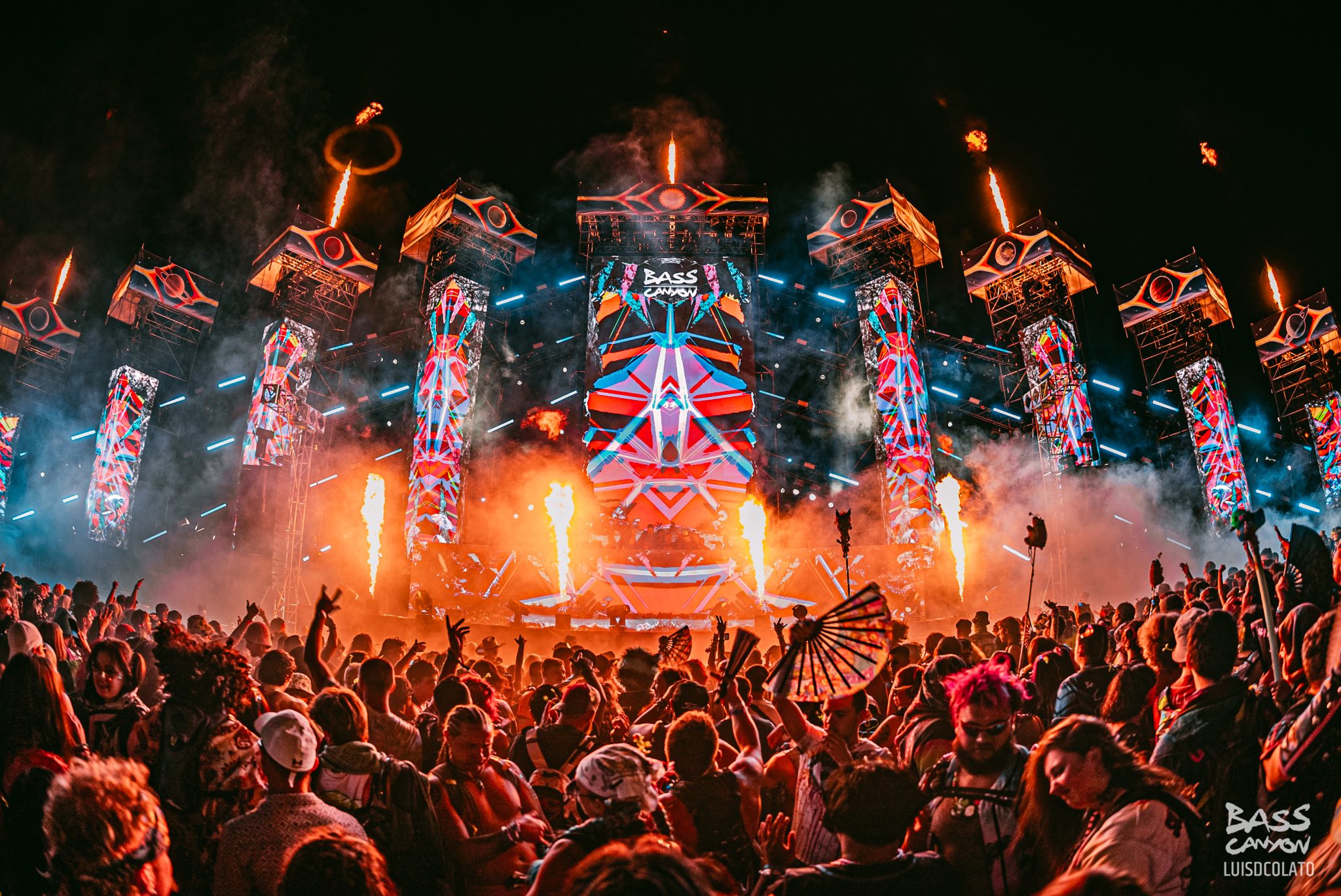 Excision Brings 'The Crater' to The Gorge for Bass Canyon 2025