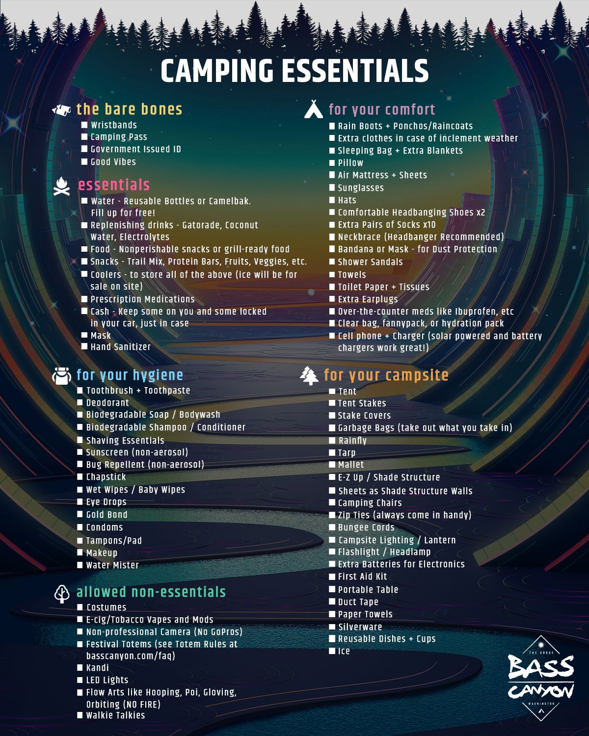 Bass Canyon 2025: The Ultimate Prep Guide